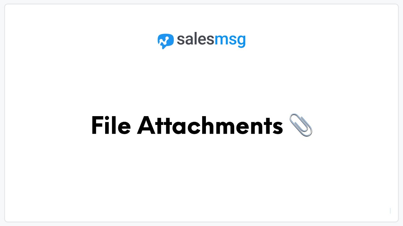 Attach Files to Your Messages - YouTube