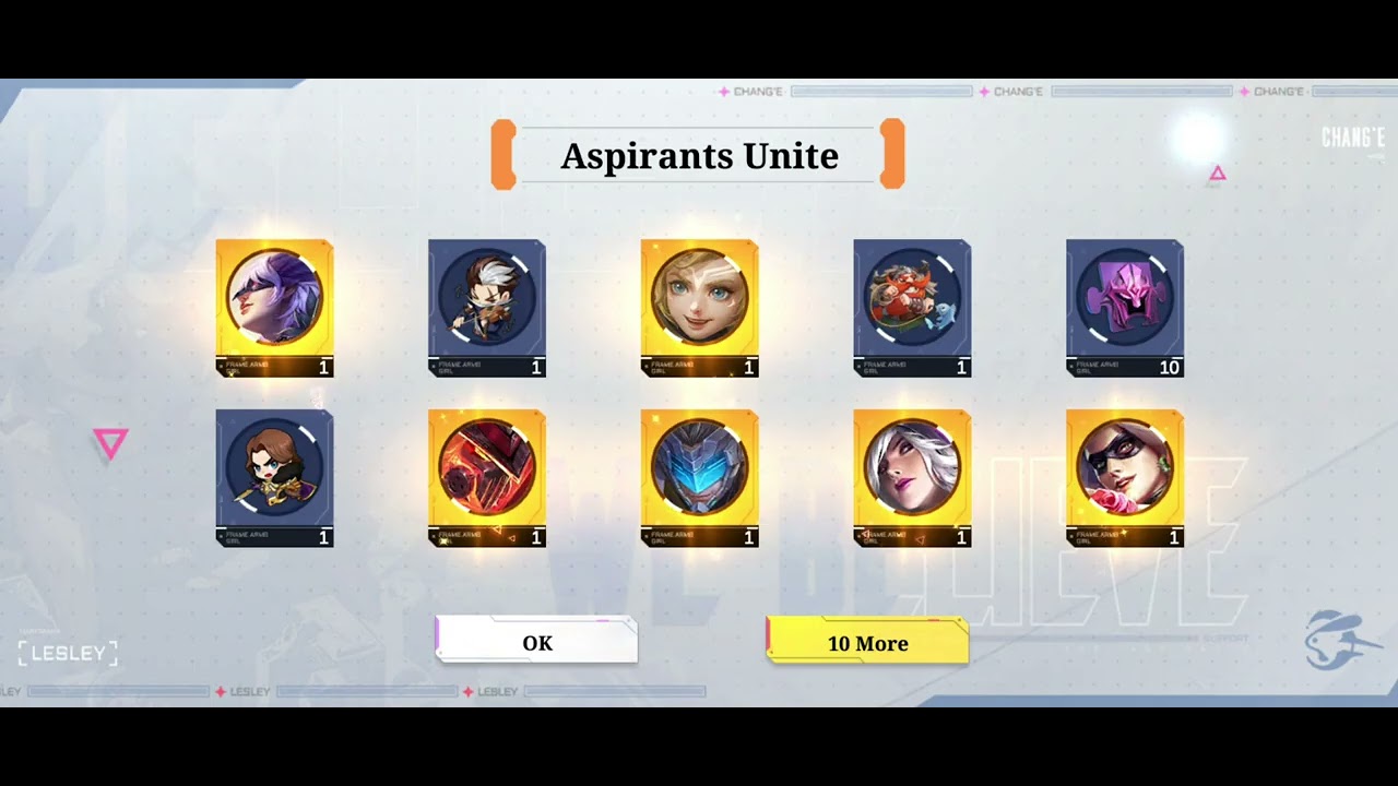 aspirants draws using free tokens phase 1 #mlbb #bankai_tv - YouTube