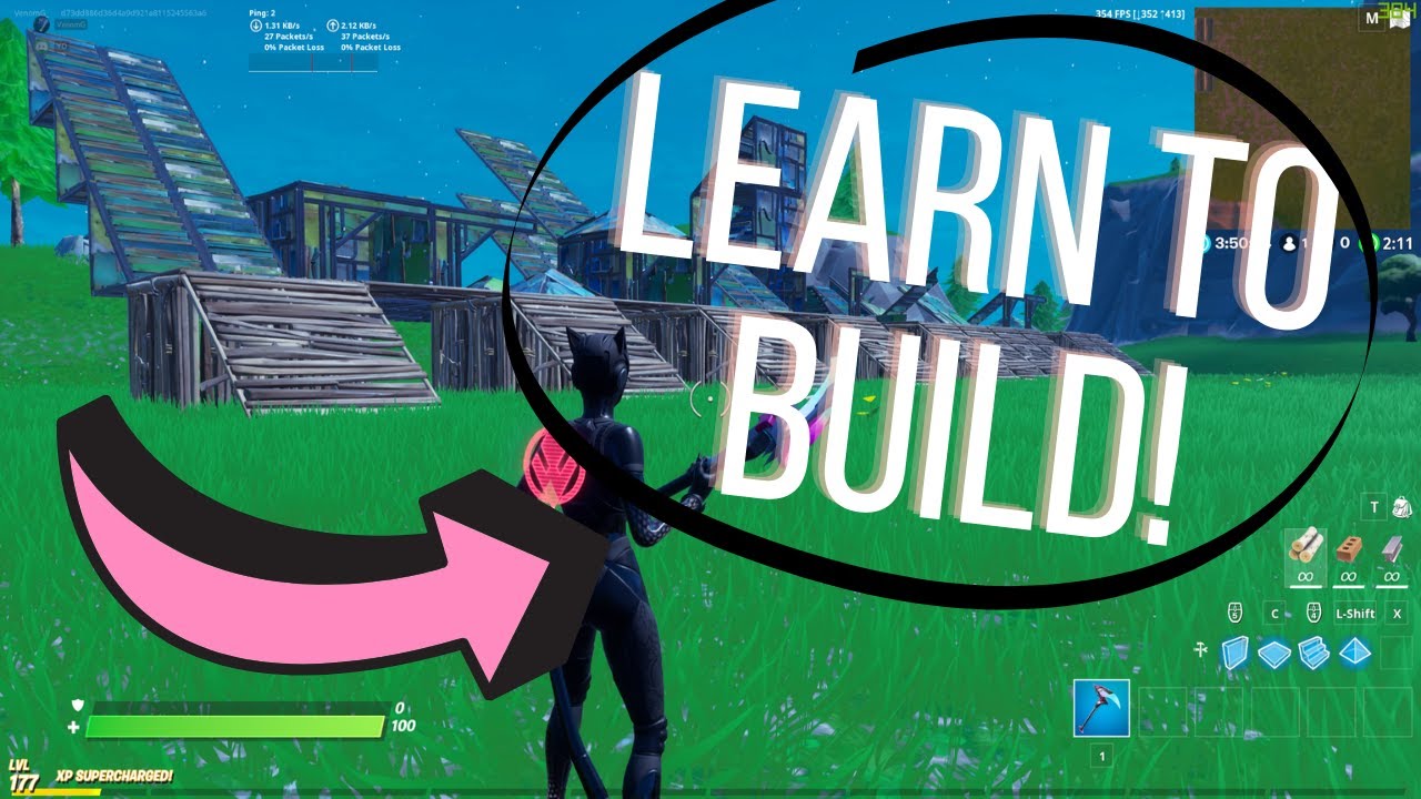 How to Build in Fortnite! (Building for Dummies E1 || Basic Settings ...