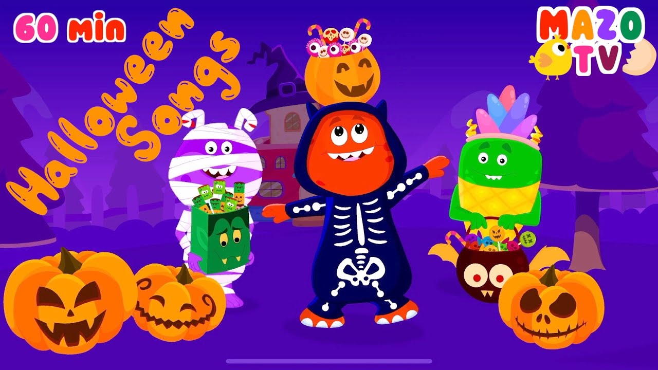 Spooky #Halloween Fun Catchy Kids Song and Dance for Little Monsters ...