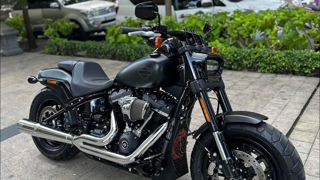 Harley Davidson Fat bod ABS bản nhập Mỹ date 2018 odo 6800 miles - YouTube