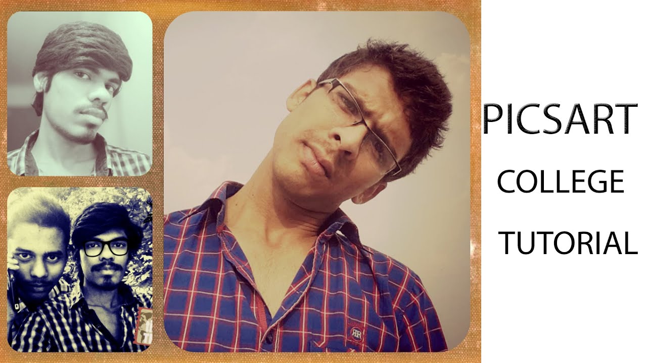 PicsArt Amazing Photo College Tutorial - YouTube