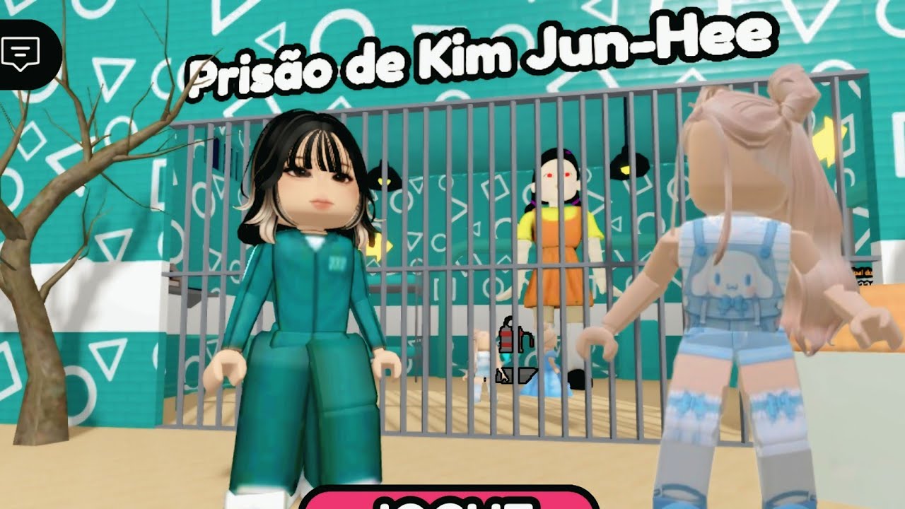 PRISÃO DA KIM JUN-HEE'S - CORREEEEE#roblox #brookhave #robloxshorts ...