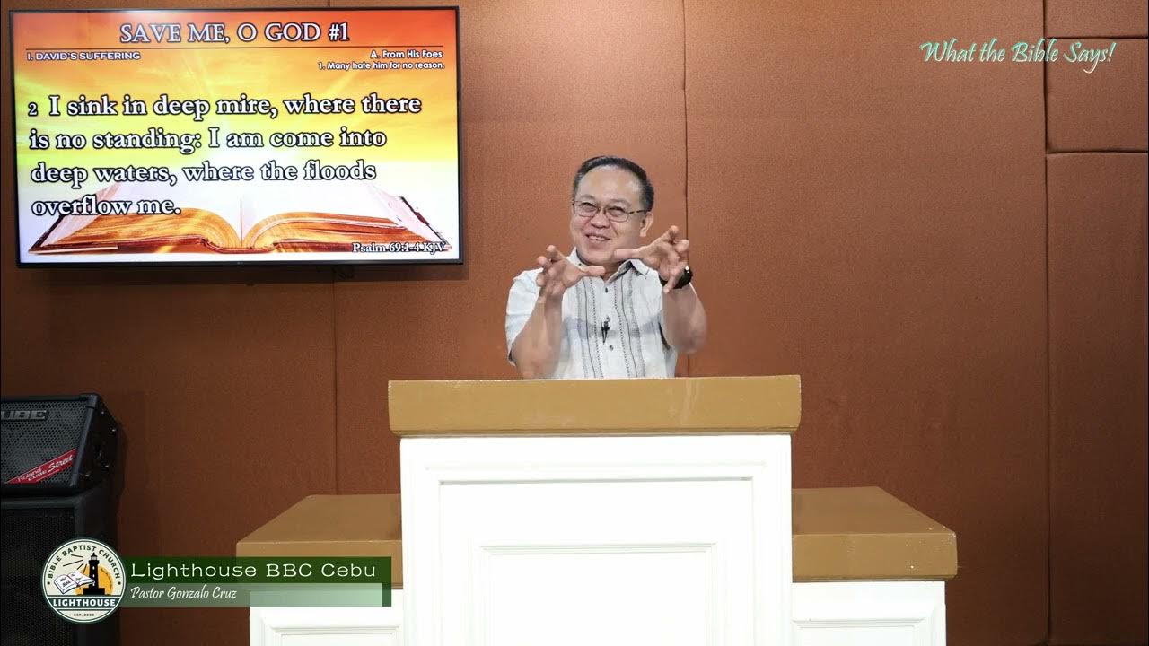 Psalm 69 - SAVE ME, O GOD #1 (Saturday Prayer Meeting, March 8, 2025) - YouTube