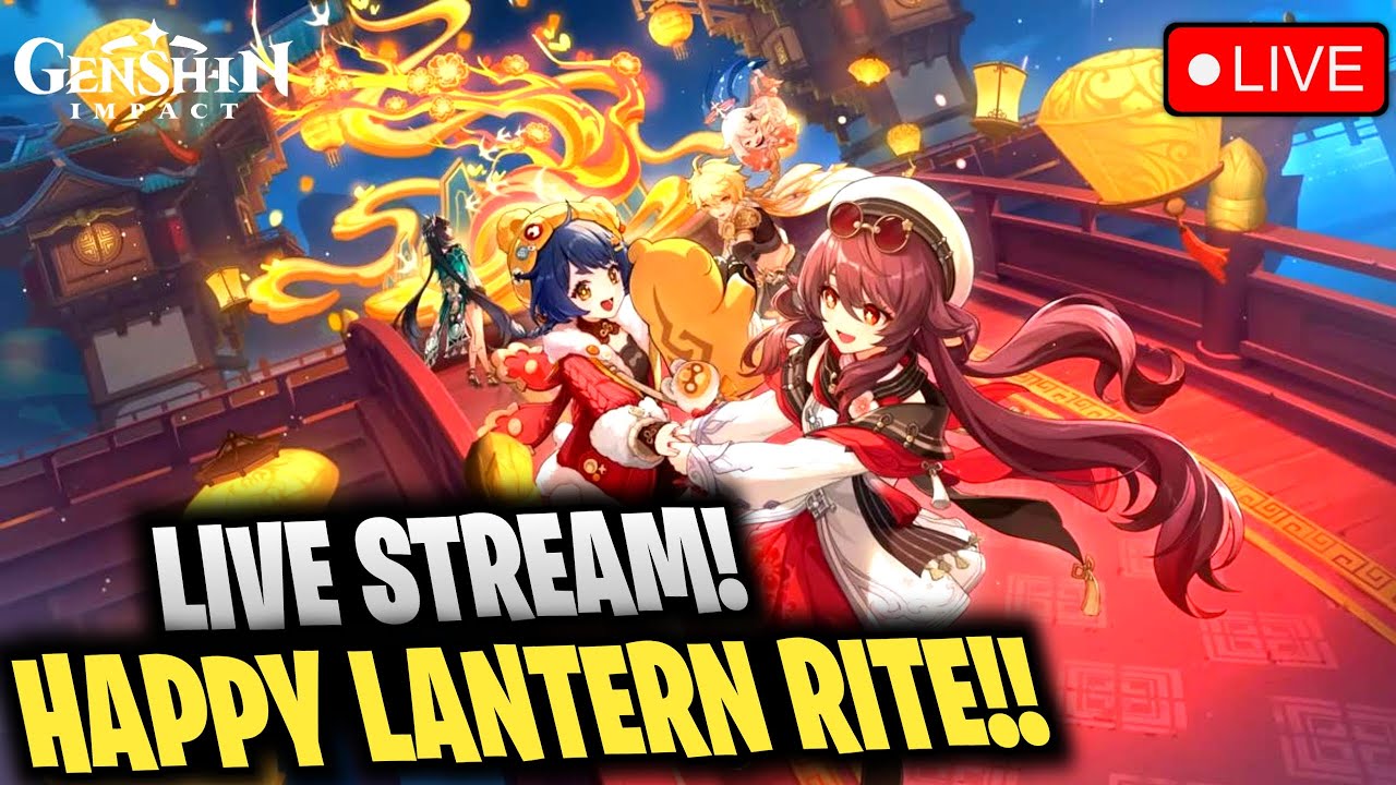 Lantern Rite Event then WUWA LATER!! | AR 60 | 🔴Genshin Impact LIVE INDIA HINDI - YouTube