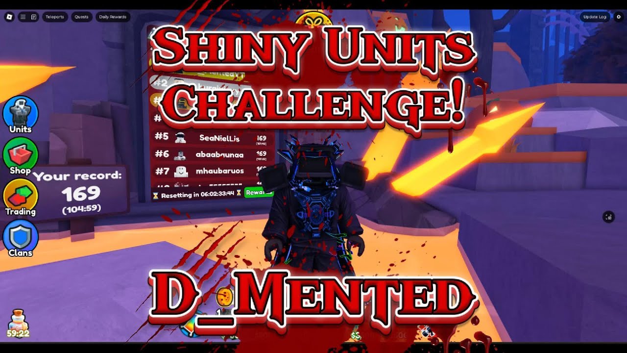 💥Toilet Tower Defense Shiny Unit Challenge-D_Mented💥 - YouTube