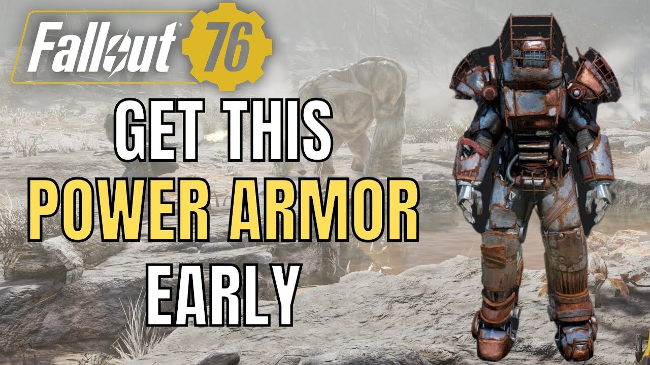 FALLOUT 76 POWER ARMOR LOCATION - YouTube