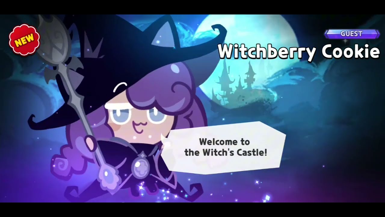 🔇[Cookie Run: Kingdom] Witchberry Cookie [Cookie Run: Witch's Castle ...