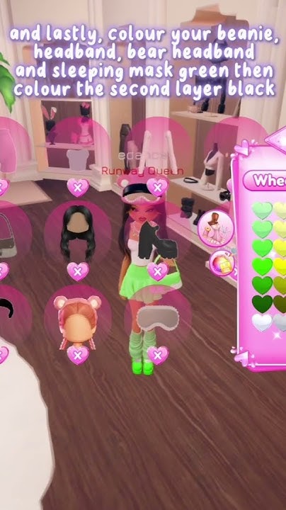 How To Make This Cute Frog Hat In Dti Youtube