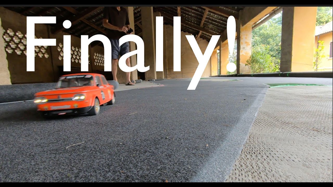 How to enjoy building and testing a carpet track - YouTube