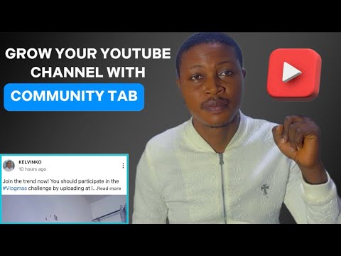YOUTUBE COMMUNITY TAB| COMMUNITY POST TO GROW YOUR CHANNEL. #seo - YouTube
