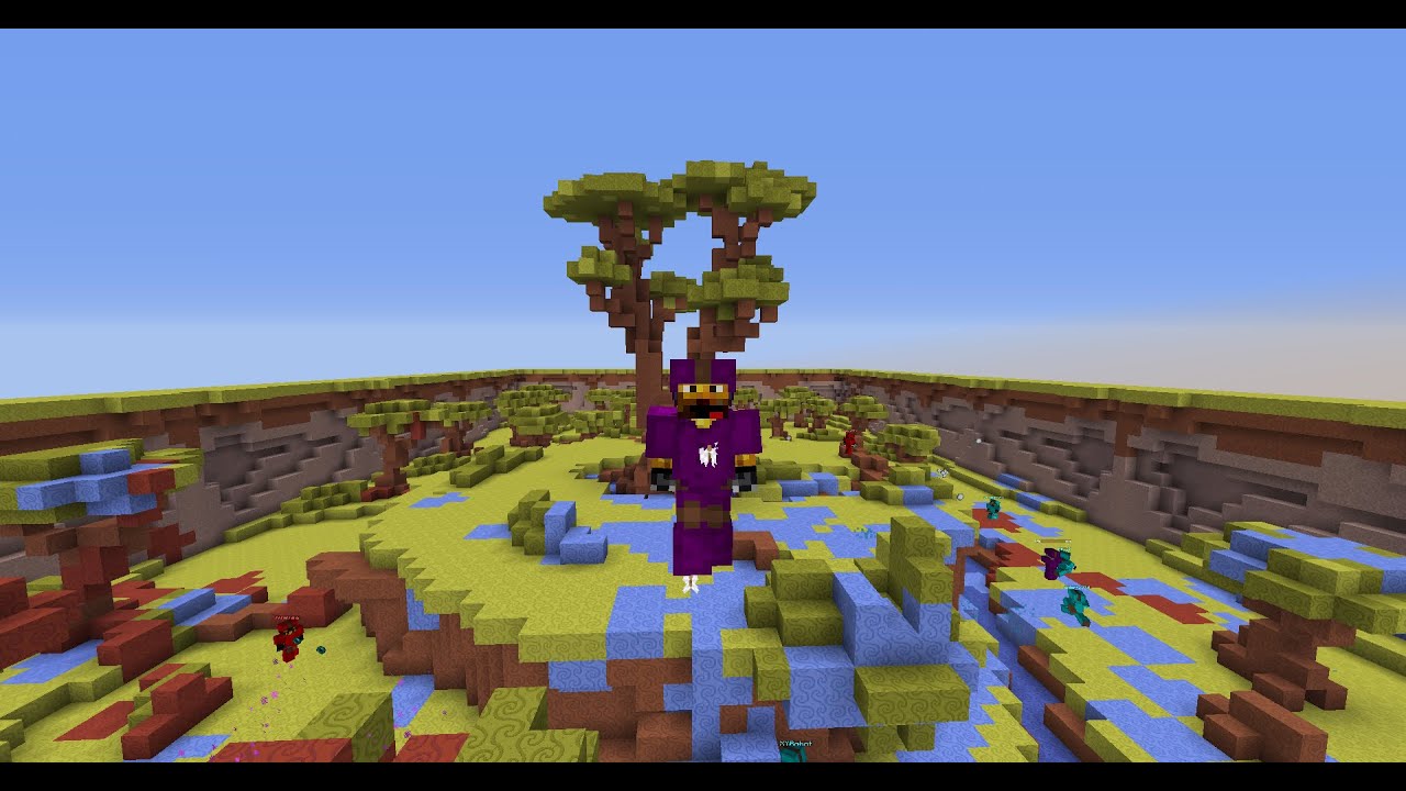 MINECRAFT: Super Paintball 1. Throwing ballz at people! - YouTube