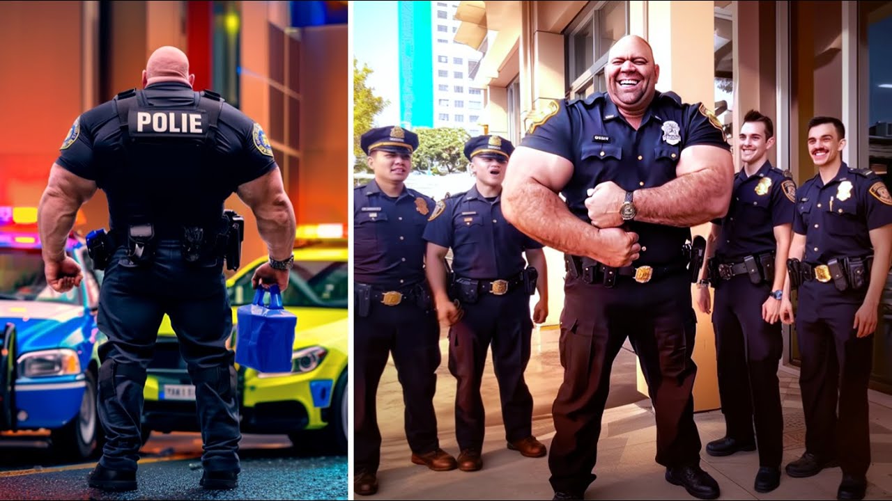 How Do GIANTS Work in the Police? The Strongest and Biggest Cops in the ...