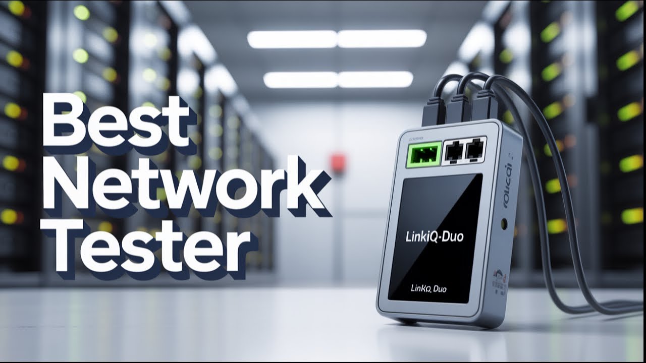 Fluke Networks LIQ Duo KIT LinkIQ Duo Cable Wi Fi and Network Tester ...