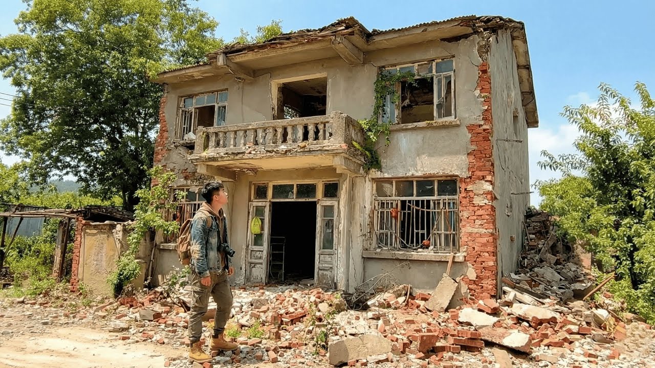 With Nowhere Else To Live, The Genius Boy Turned The Abandoned House ...