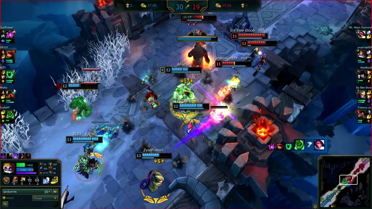 ARAM Relay Thresh S+ League of Legends - YouTube