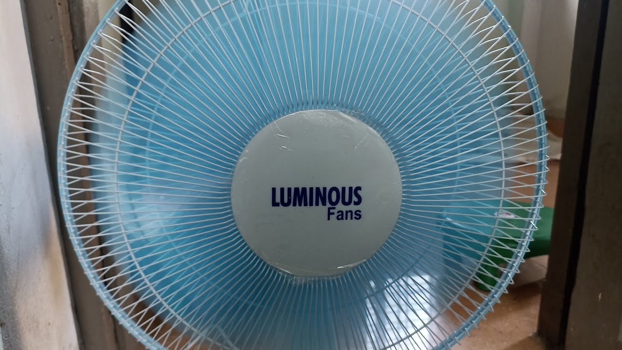 LUMINOUS Fans Speeds 3 - YouTube