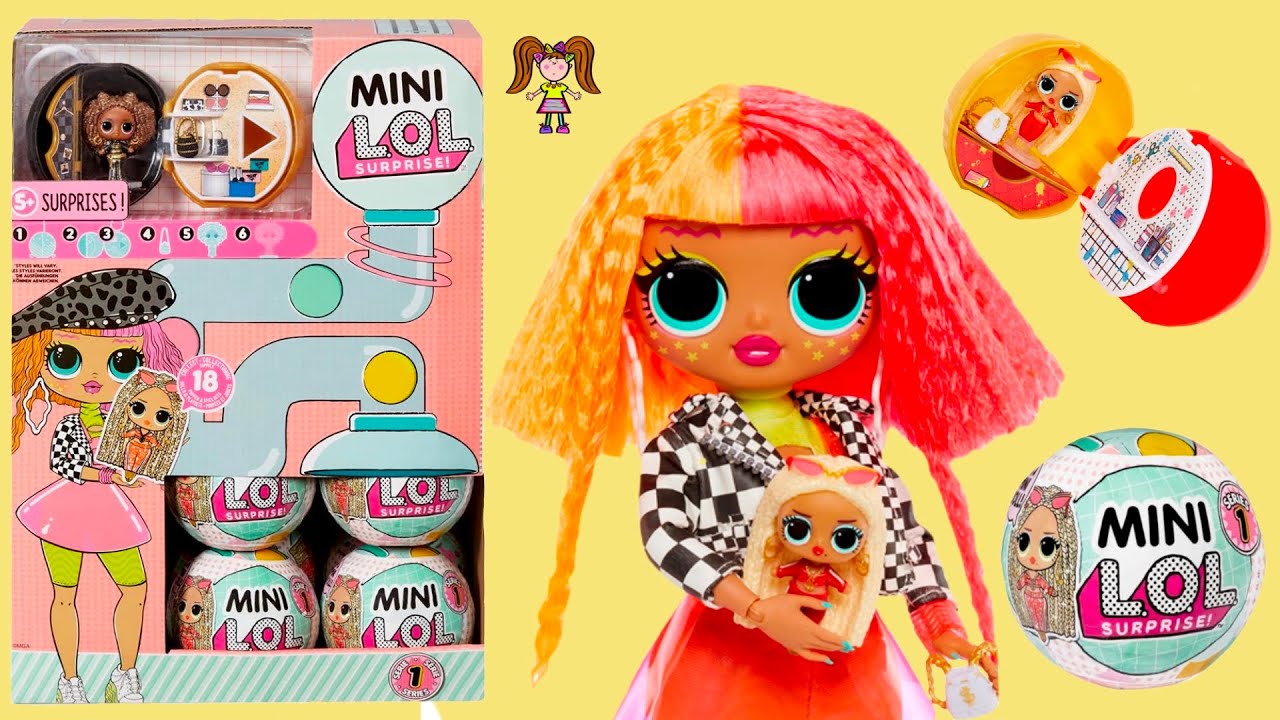 MINI LOL Surprise !!! MINI MUNECAS !!! UNBOXING !!! - YouTube