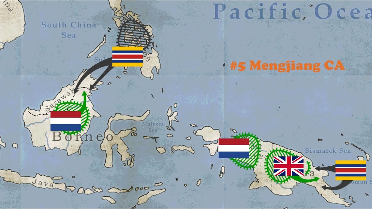 Strategy & Tactics Sandbox WW2. Mengjiang conquers asia #5 - YouTube