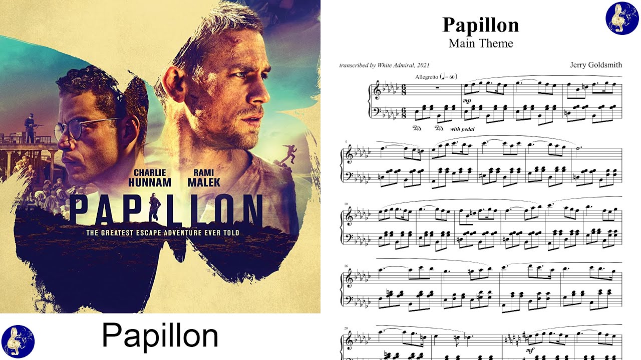 Papillon - Main Theme - YouTube