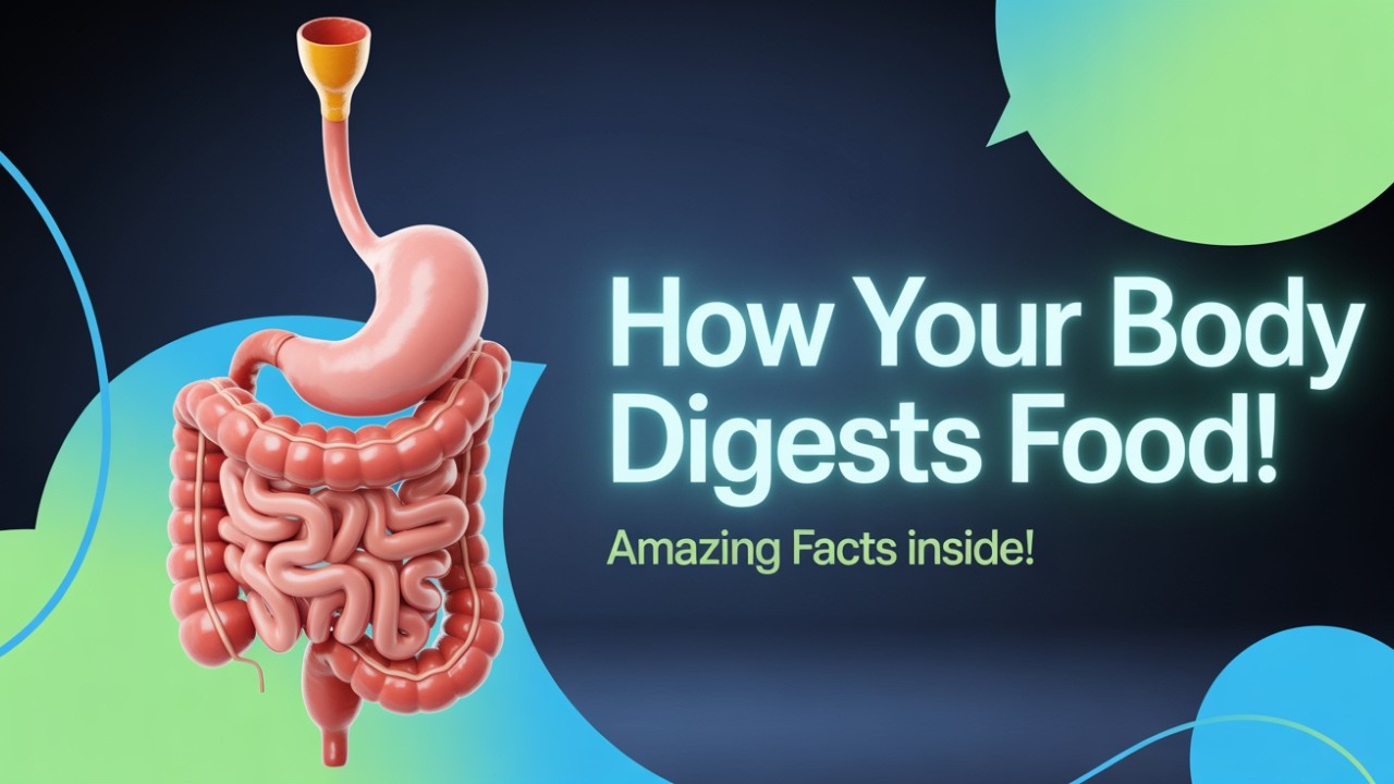 What Really Happens to Your Food? (Digestive System 3D Animation) - YouTube