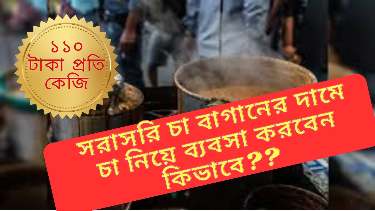 সরাসরি চা বাগানের দামে চা নিয়ে ব্যবসা করবেন কিভাবে? Tea Business ideas ...