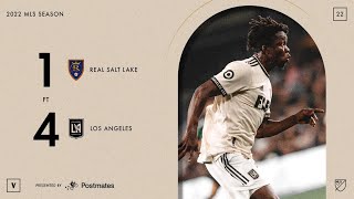 Highlights | LAFC 4-1 Real Salt Lake 8/6/22 by @LAFC - eDayFm