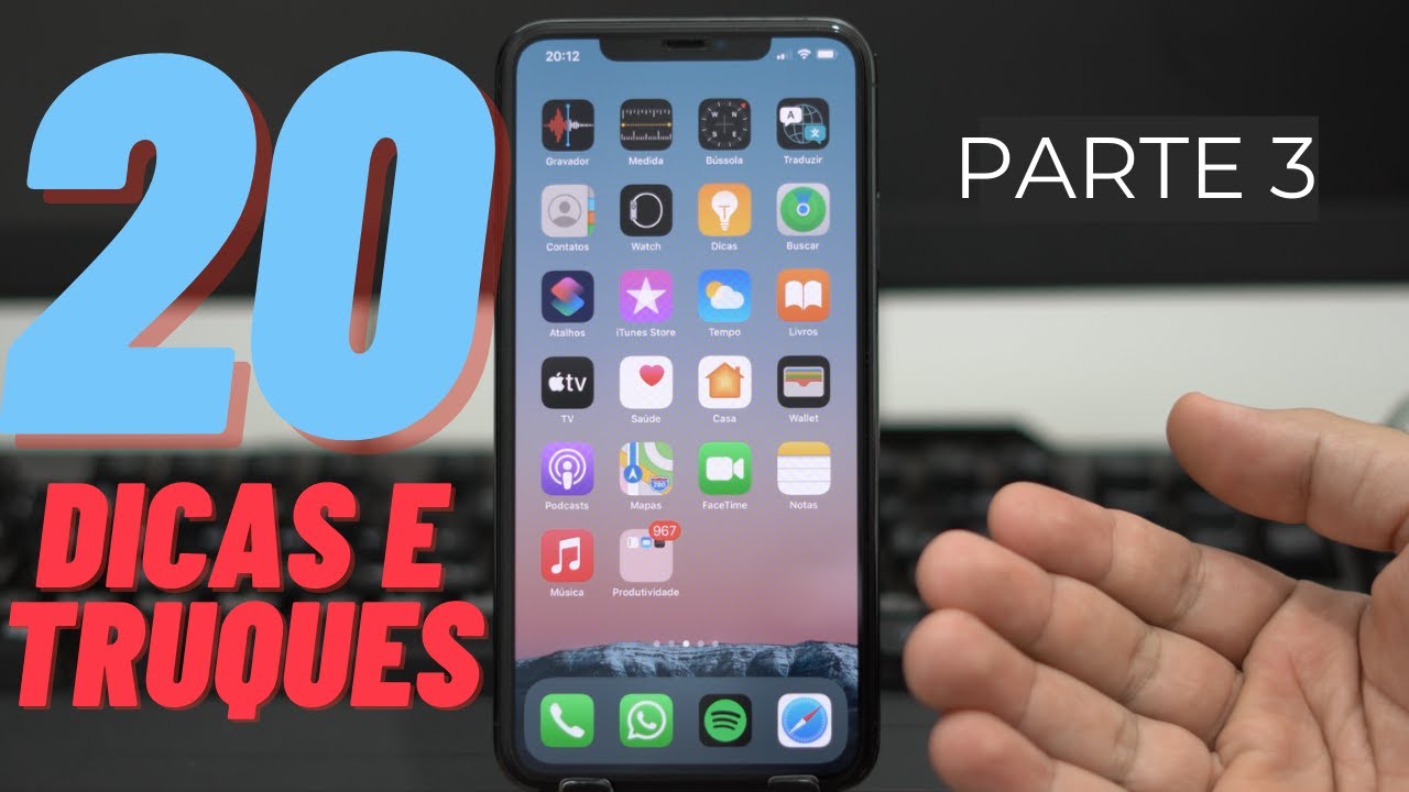 20 dicas para novos usuários de iPhone | #3 - YouTube