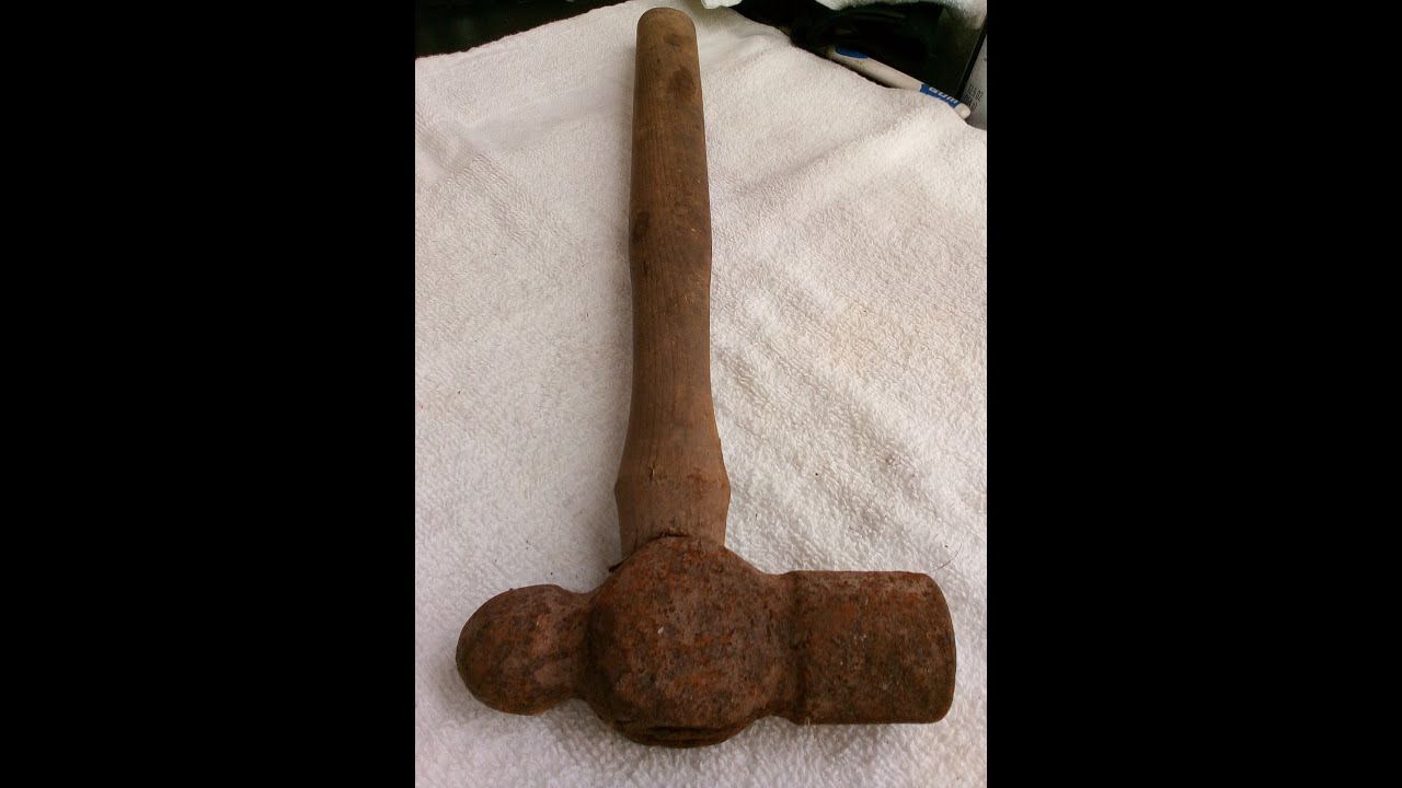 old junk hammer restoration - YouTube