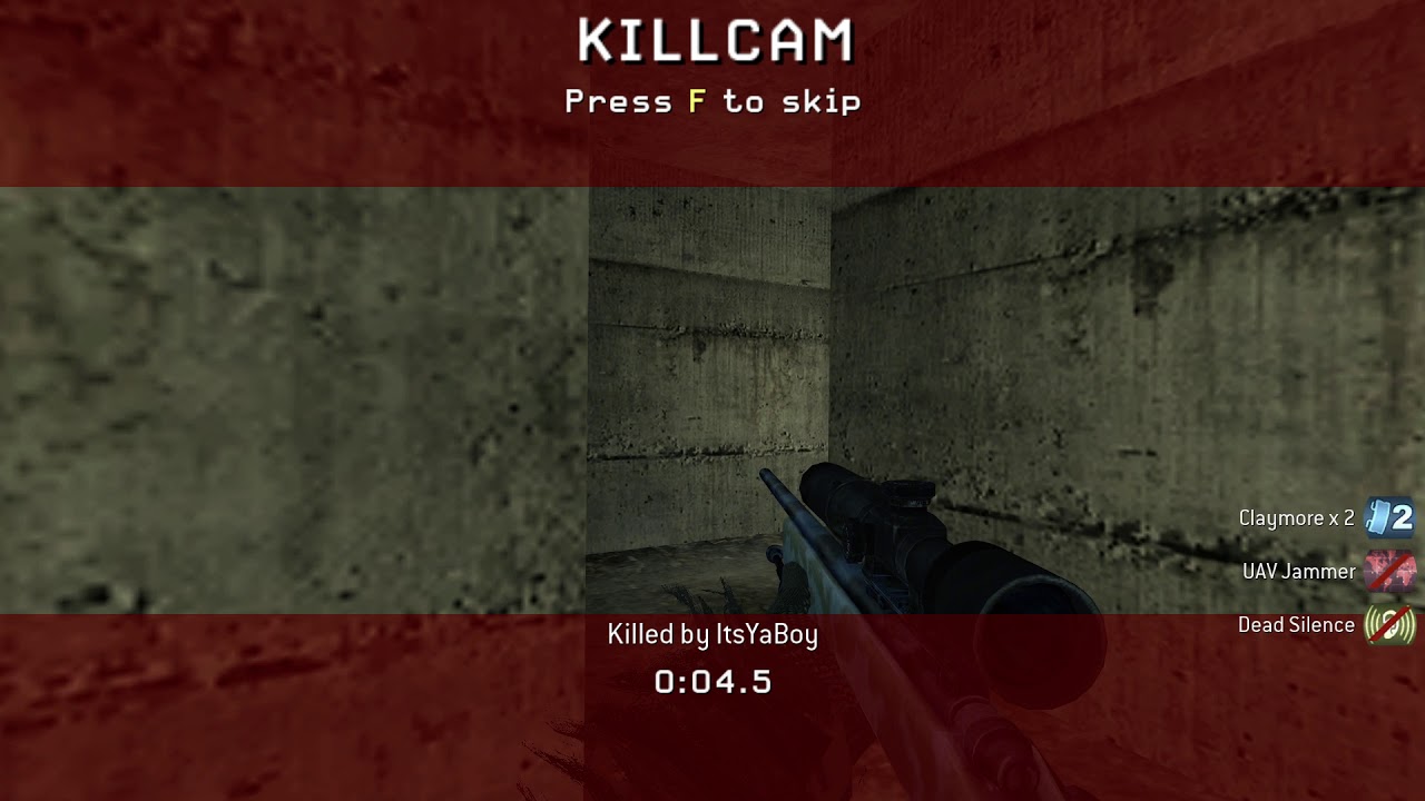 Call of Duty 4 Modern Warfare 1V1 Sniper Pipeline - YouTube