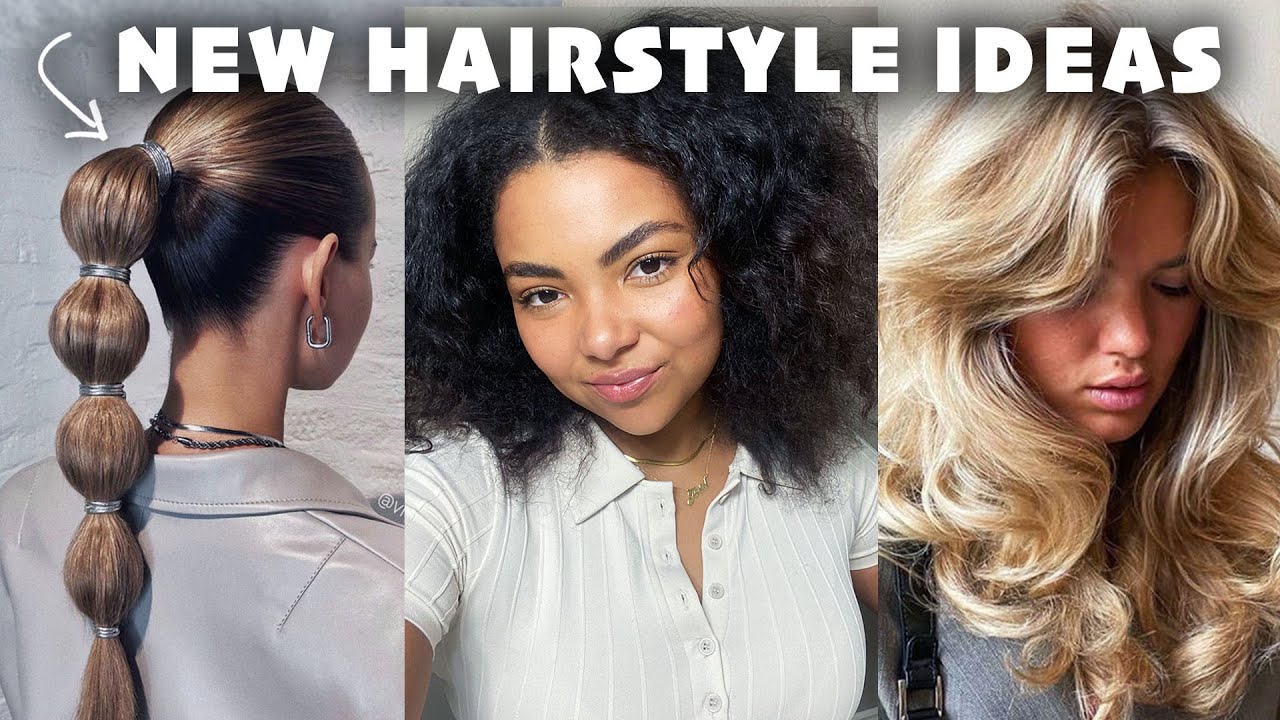 3 trending hairstyles that look great on EVERYONE - YouTube