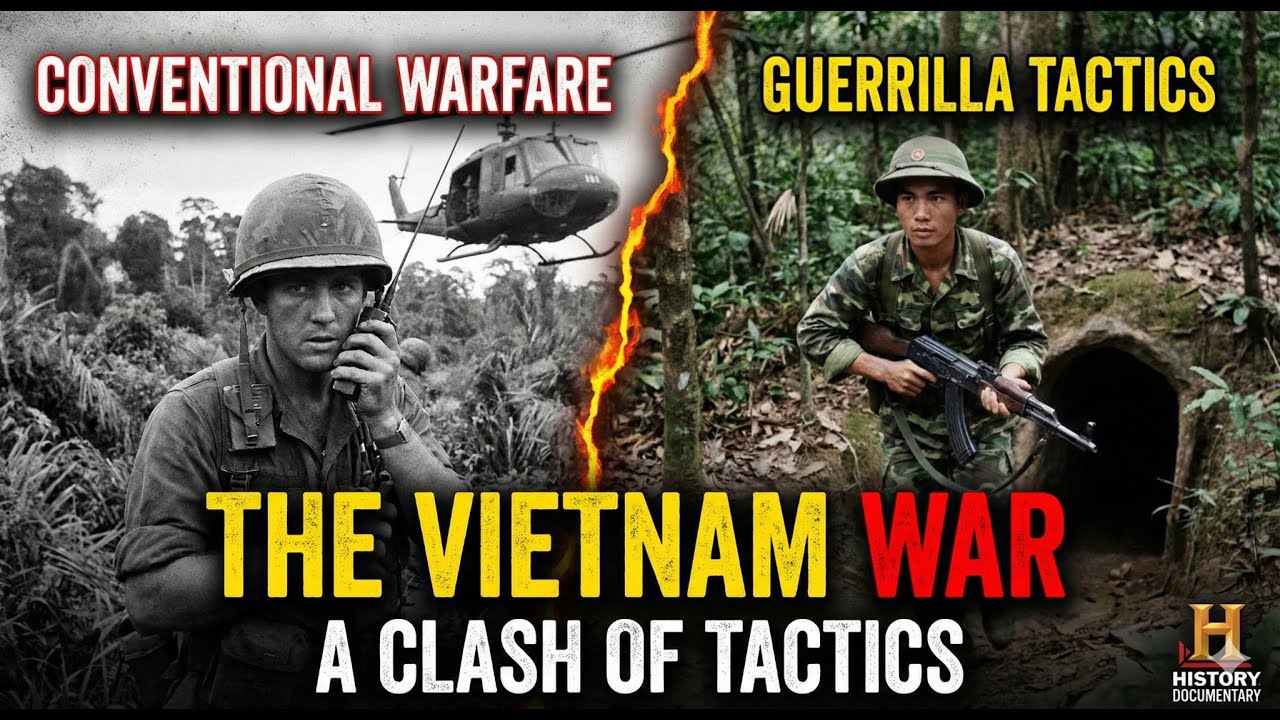 The Vietnam War | A Clash of Tactics | #ushistory - YouTube