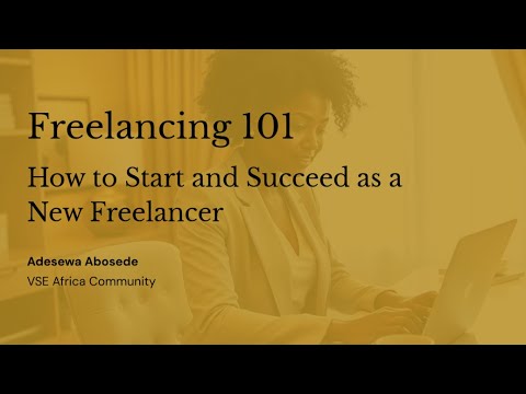 Freelancing 101 - YouTube