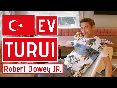Robert Downey Jr. Ev Turu - TÜRKÇE!