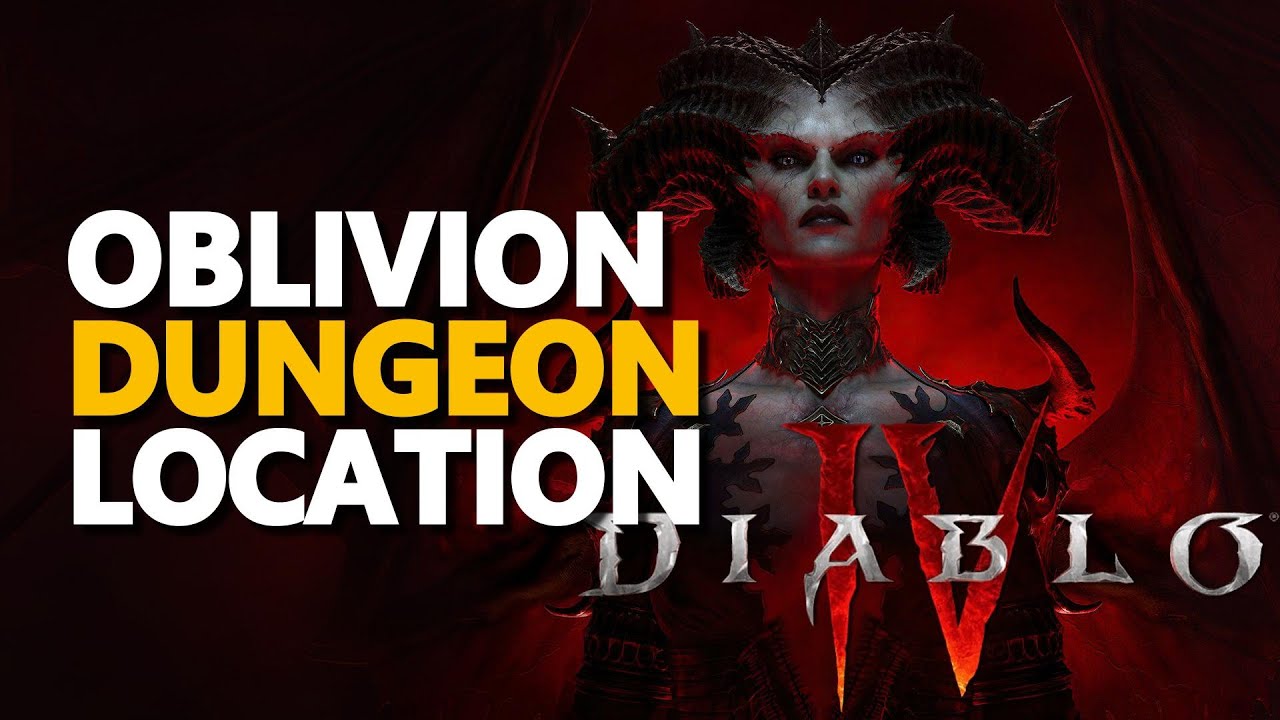 Diablo 4 Oblivion Dungeon Location - YouTube