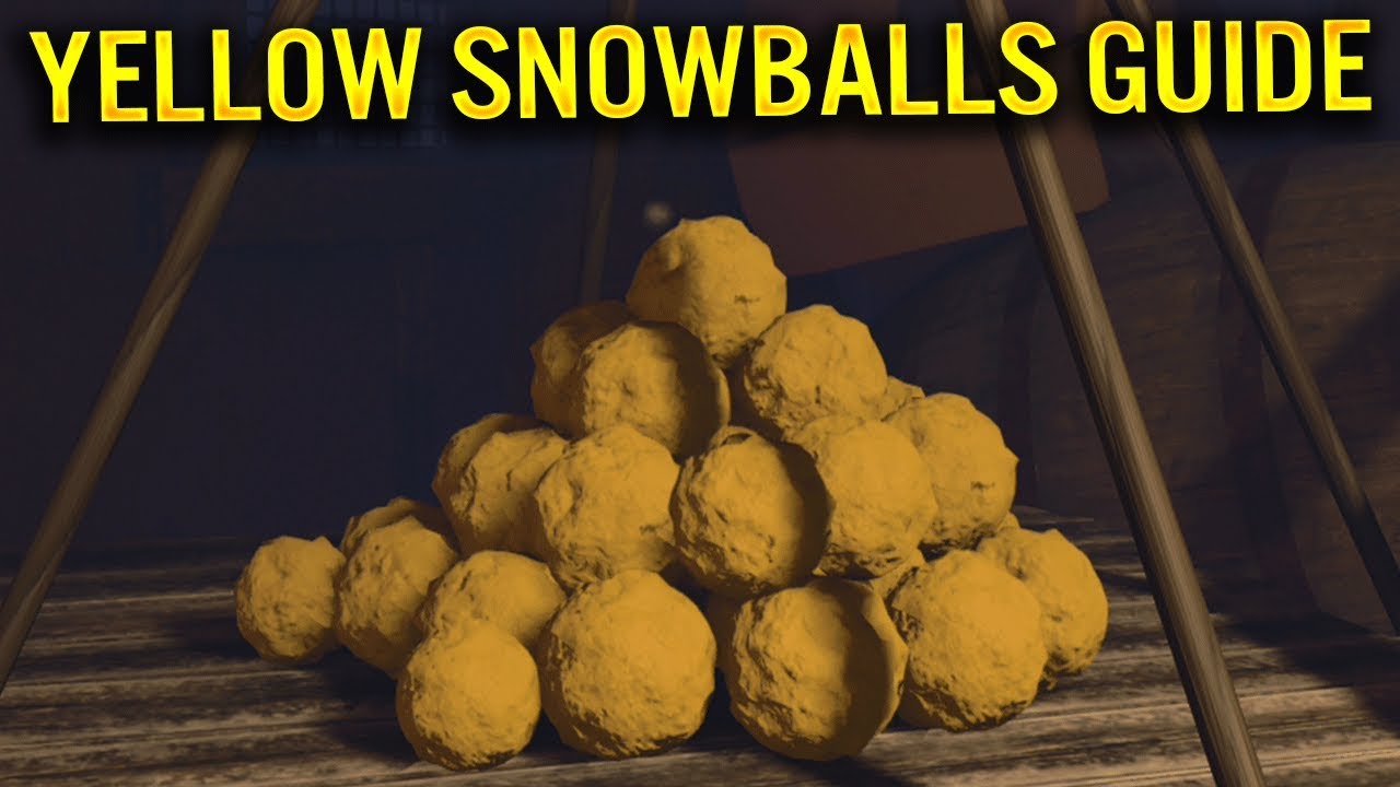 Tag Der Toten - YELLOW INSTAKILL SNOWBALLS / PABLO'S SPLEEN EASTER EGG ...