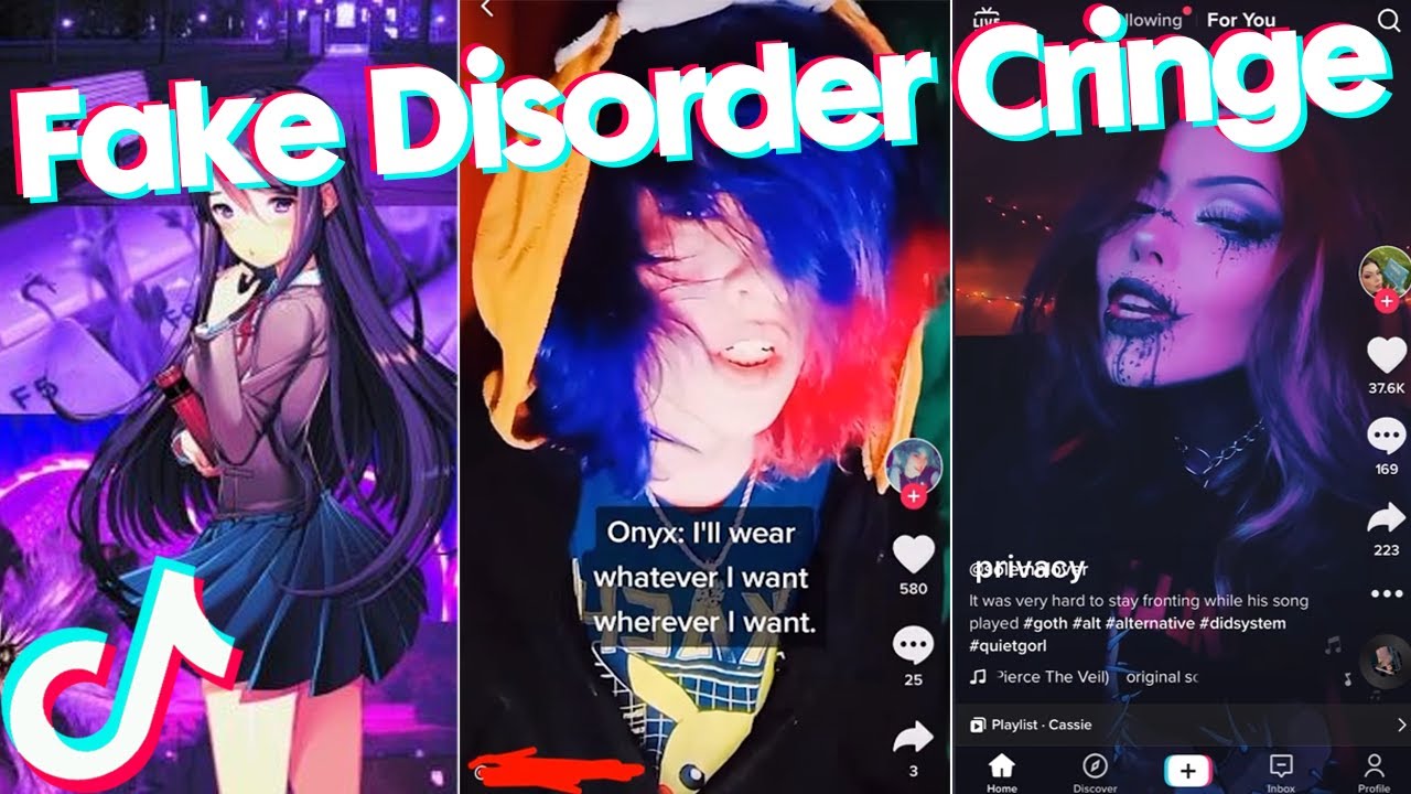 Fake Disorder Cringe - TikTok Compilation 65 - YouTube