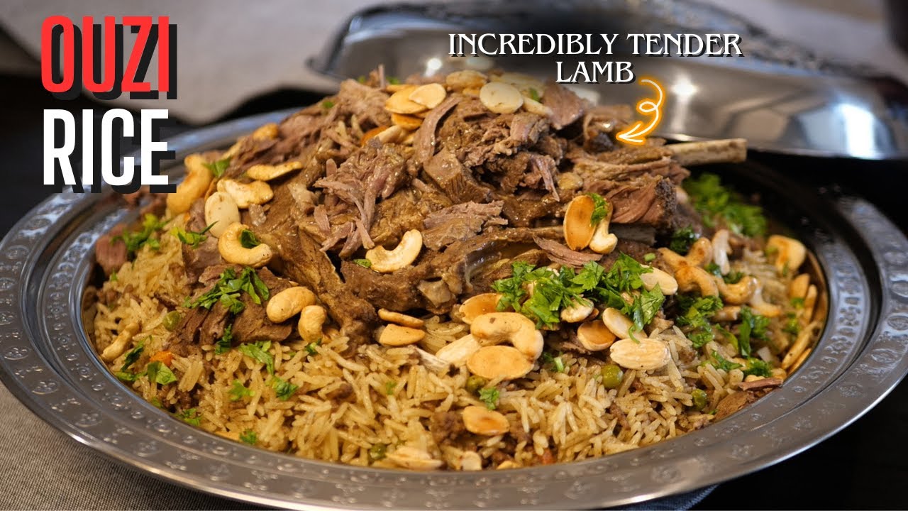 Ouzi Rice | Fork tender Lamb and Fragrant Rice #ramadan #ramadanrecipes ...