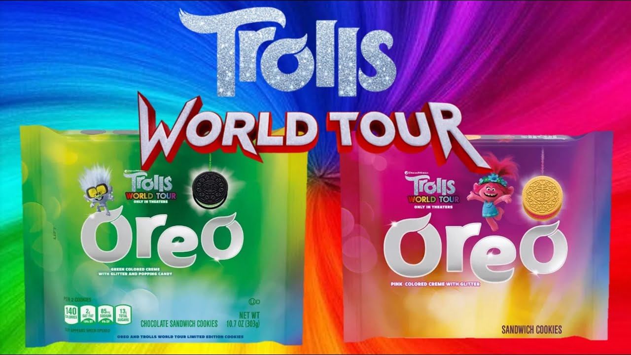Trolls World Tour OREO REVIEW (Limited Edition) - YouTube