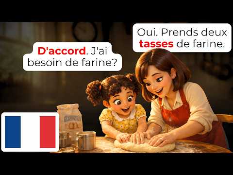 🇫🇷 Conversations en Famille : Recettes et Secrets | Débutants A1-A2