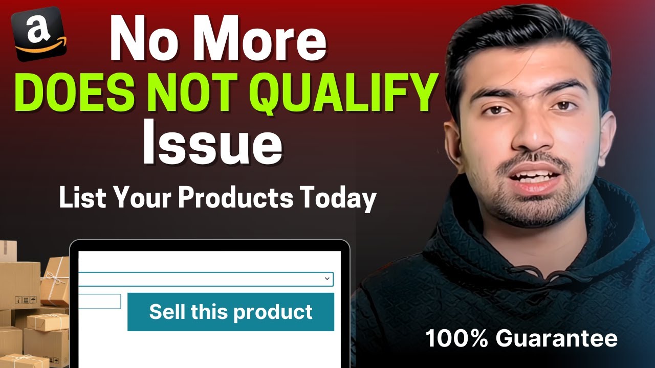 How To List Product On Amazon || Solve DOES NOT QUALIFY ISSUE 100% ...