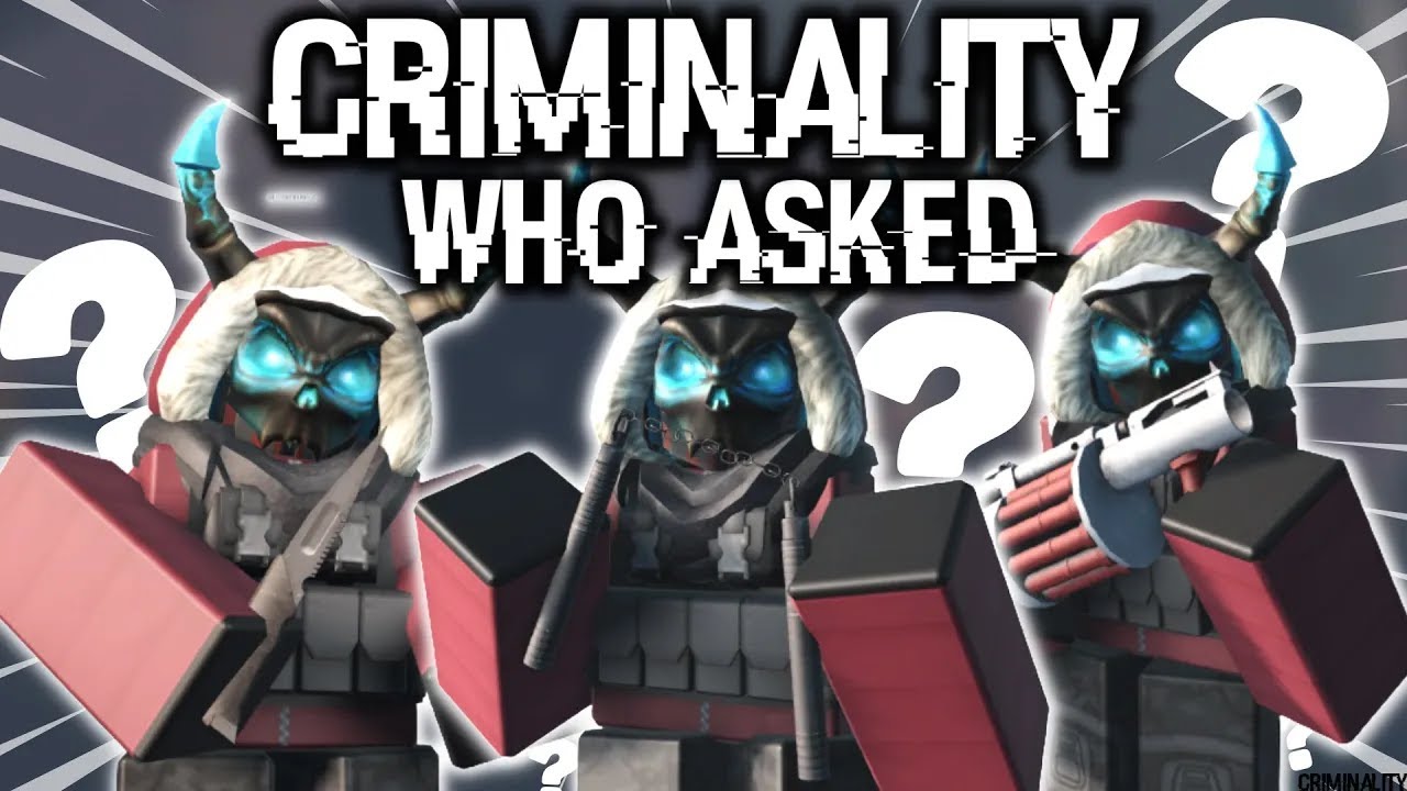 ROBLOX Criminality Items NOBODY Uses - YouTube