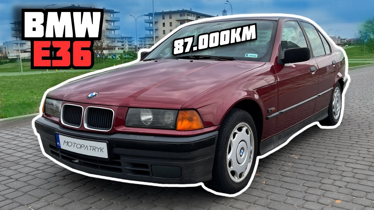 #58 BMW E36 316i 87.000KM - EGZEMPLARZ Z POTENCJAŁEM 🚗 opinie, jazda ...