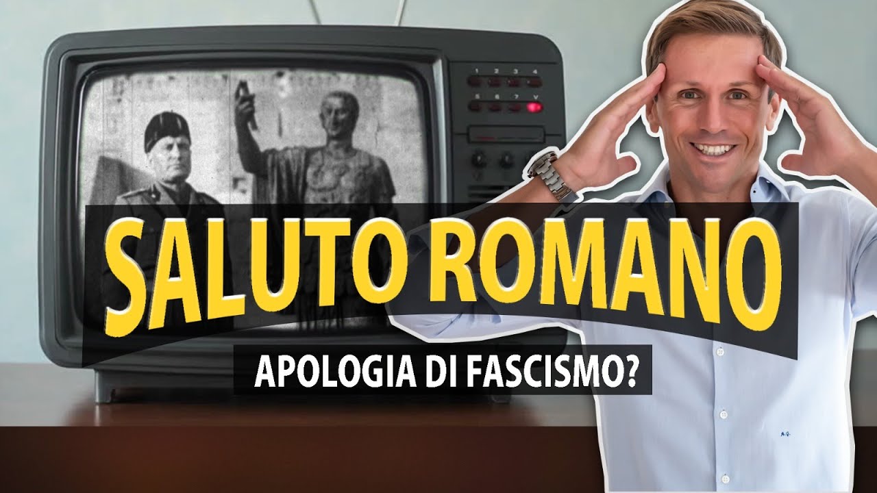 Saluto romano: è apologia di fascismo? | avv. Angelo Greco - YouTube