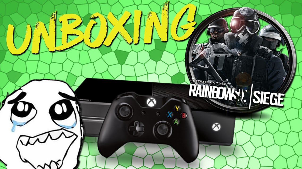 UNBOXING XBOX ONE con RAINBOW SIX SIEGE - YouTube