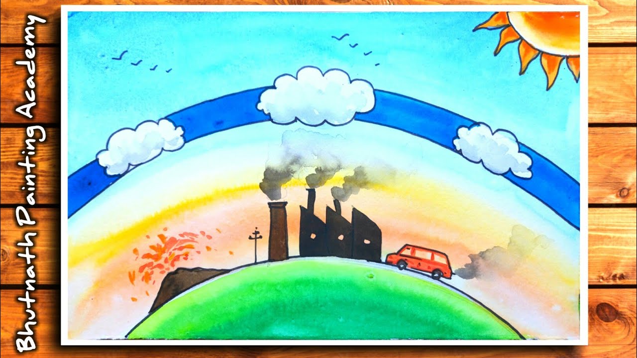 world ozone day drawing - YouTube
