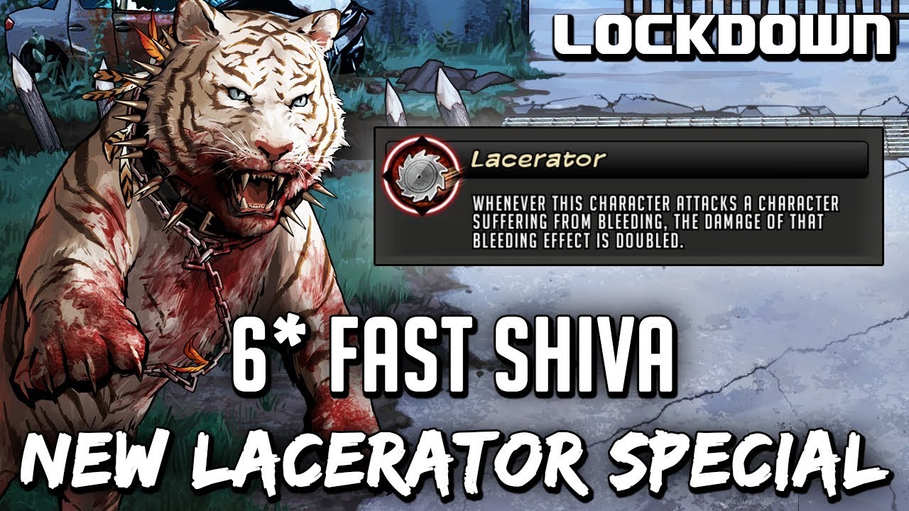TWD RTS: New 6* Fast Shiva with Lacerator - The Walking Dead: Road to ...