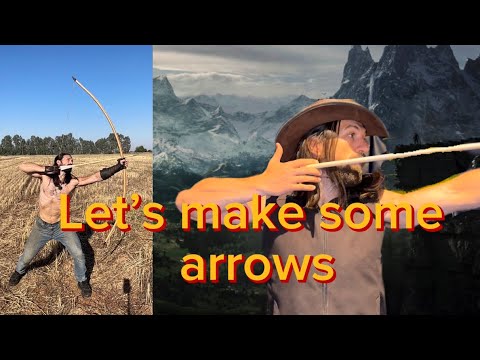 Let’s make some warbow arrows #archery #history #craft #medieval #nerd ...