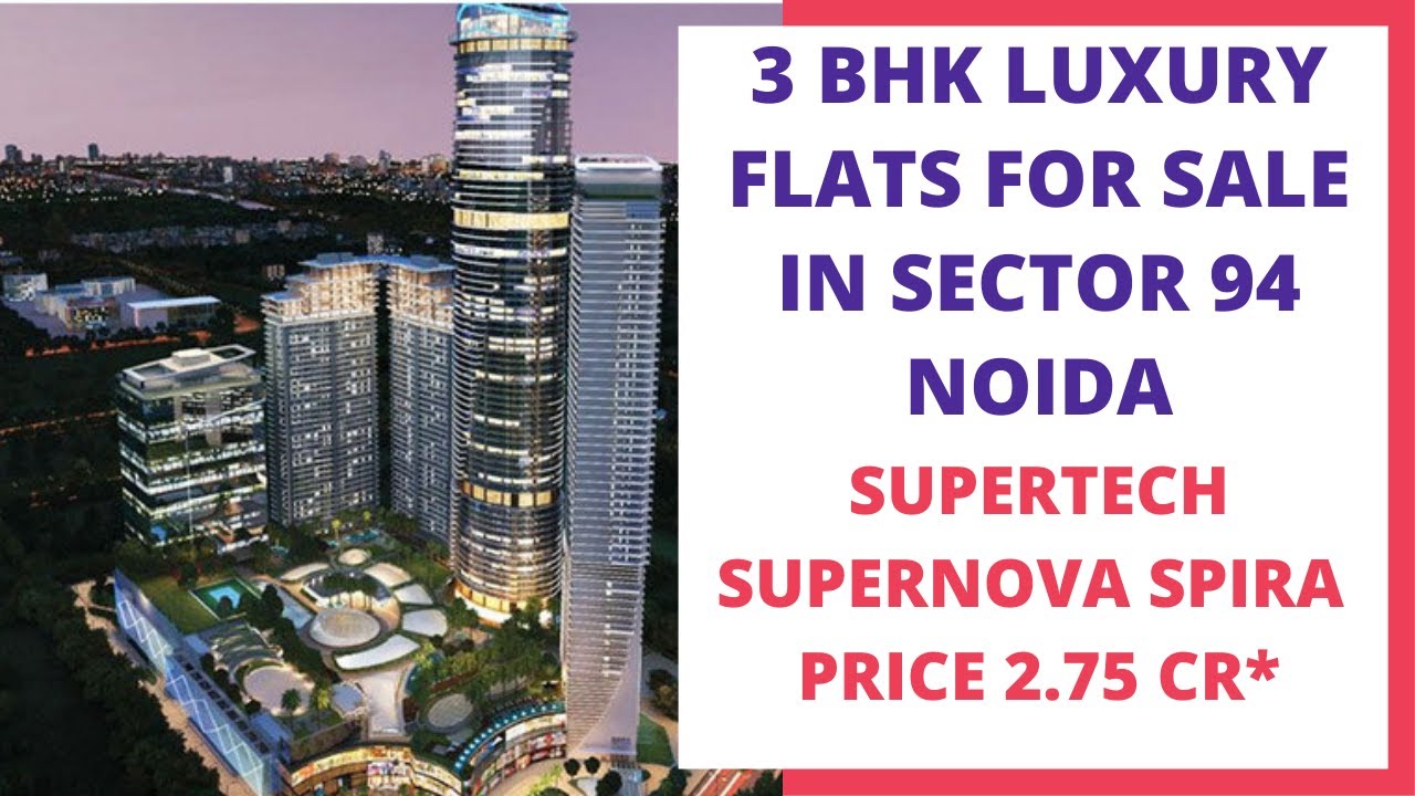 Supertech Supernova Spira |☎+91-7669903773 | 3 BHK Luxury Flat For Sale ...