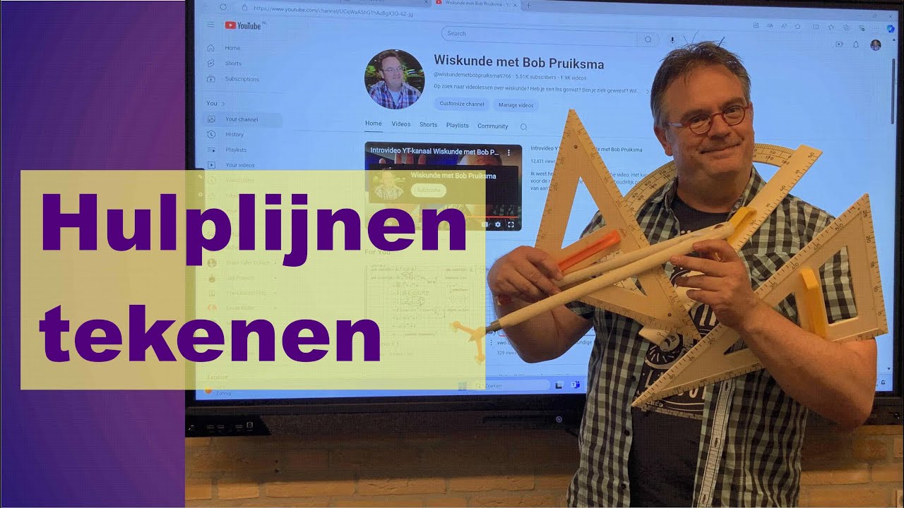 2hv 2v 6.4 A Hulplijnen tekenen - YouTube